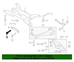 MN184101 - Link Arm Bolt 2009-2024 Mitsubishi | Mitsubishi Direct Parts