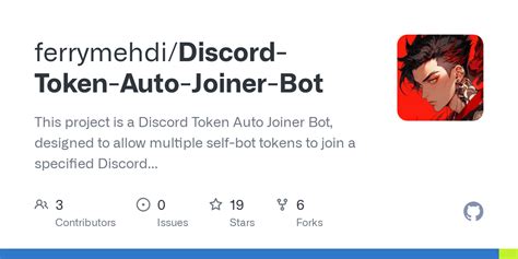 Github Ferrymehdidiscord Token Auto Joiner Bot This Project Is A Discord Token Auto Joiner