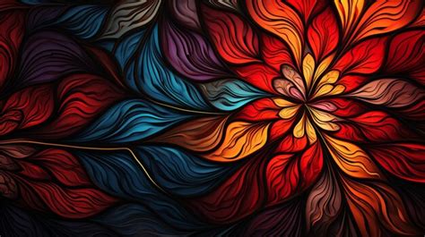 Abstract Patterns Background Premium Ai Generated Image