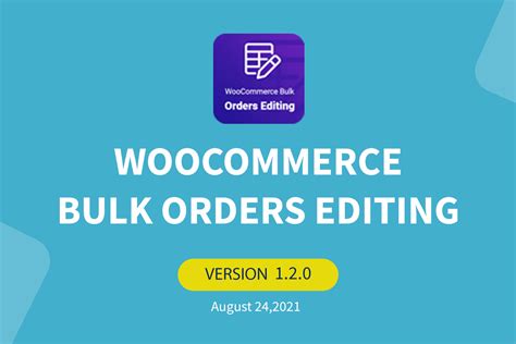woocommerce bulk order editing plugin updated to v1 2 0 ithemeland