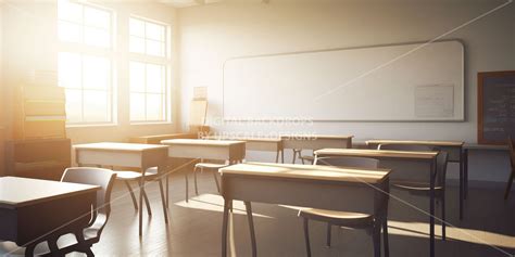 Modern Classroom Interior Backdrop Set Of 5 School Photography