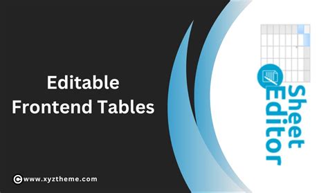 Wp Sheet Editor Editable Frontend Tables 2442 Download For