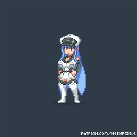 Esdeath Akame Ga Kill Pixel Art By Nsfwpixelart On Deviantart