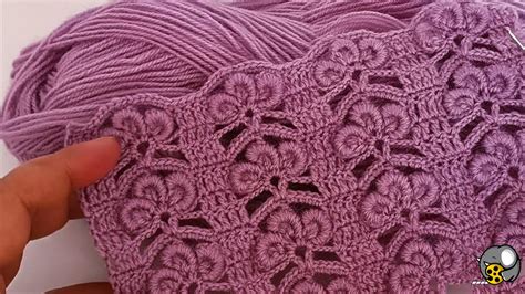 گل قلاب بافی برجسته دوخت قلاب بافی فیلو