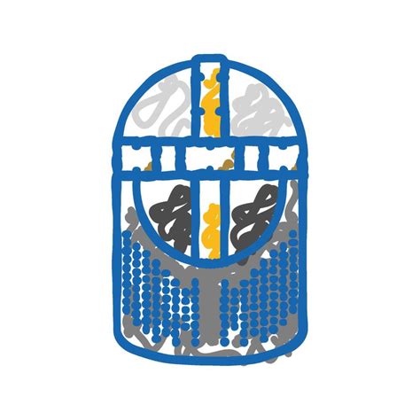 Helmet Byzantine Icon Doodle Illustration 62470647 Vector Art At Vecteezy