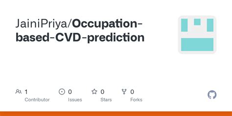 Github Jainipriya Occupation Based Cvd Prediction