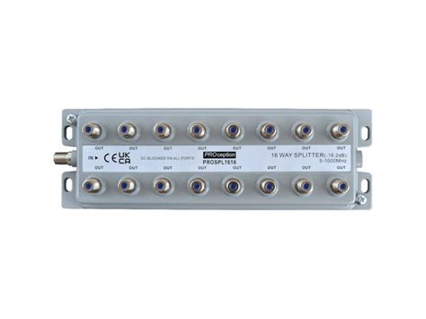 PROCEPTION Way F Splitter MHz From Alltrade