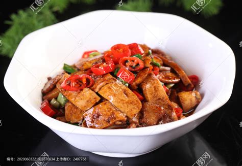 小炒攸县香干 中国菜系 食品餐饮 摄影 汇图网www huitu