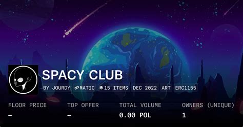 Spacy Club Collection Opensea