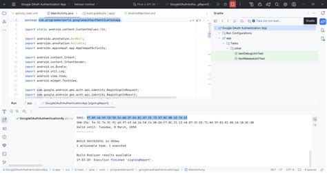 How To Implement Google SignIn OAuth Authentication Client ID In Your App Android Studio