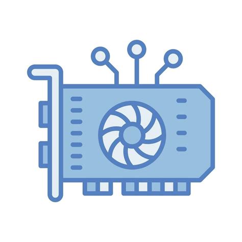 Have A Look At This Beautiful Icon Of Gpu Mining Customizable Vector 30746987 Vector Art At