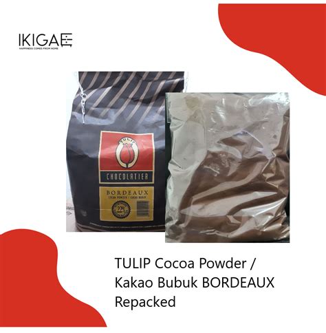 Tulip Cocoa Powder Kakao Bubuk Bordeaux Repacked Lazada Indonesia