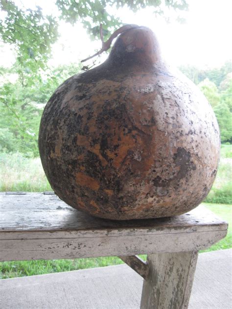 Folkways Notebook Huge Kentucky Kettle Gourd