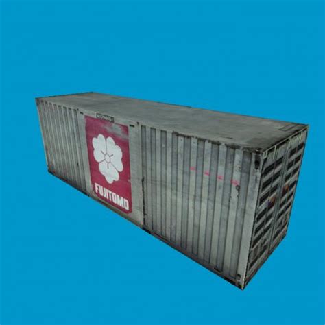 Container Scaled Boxes Various Things Various Models Source