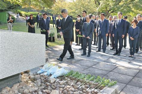 伊勢湾台風の殉難者慰霊祭 名古屋平和公園中日新聞Web