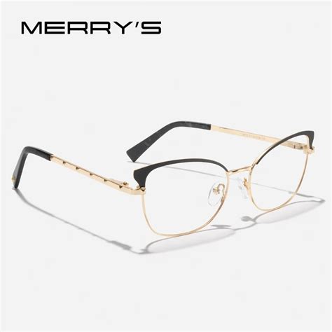 Merrys Design Women Retro Glasses Frame Fashion Women Cat Eye Luxury