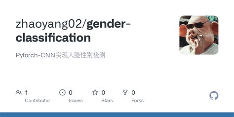 Gender Classification Main Py At Main · Zhaoyang02 Gender