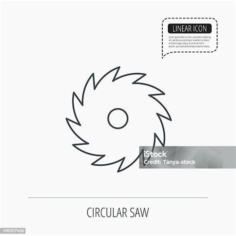 원형톱 아이콘크기 절삭 디스크 팻말 2015년에 대한 스톡 벡터 아트 및 기타 이미지 2015년 곧은 기계류 Istock