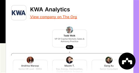 Kwa Analytics The Org