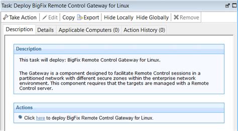 Deploying The Linux Gateway Support