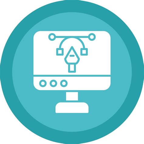 Design Glyph Due Circle Icon Design 43908231 Vector Art At Vecteezy