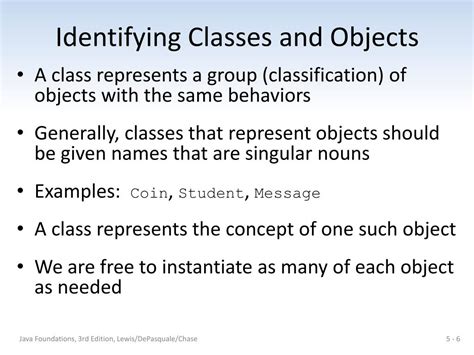 Ppt Chapter 5 Writing Classes Powerpoint Presentation Free Download