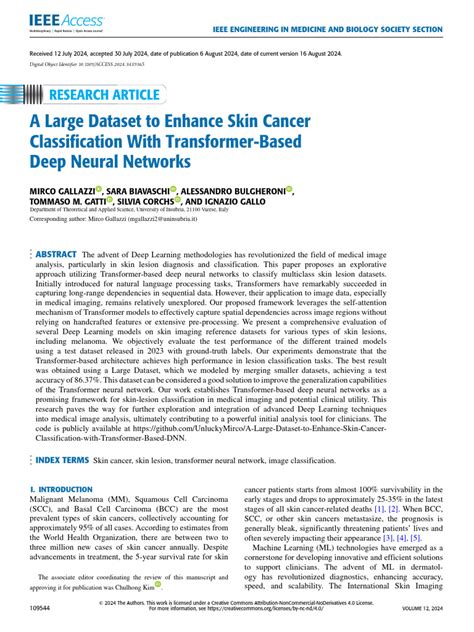 A Large Dataset To Enhance Skin Cancer Classification With Transformer Based Deep Neural