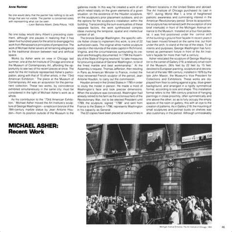 Michael Asher Recent Work