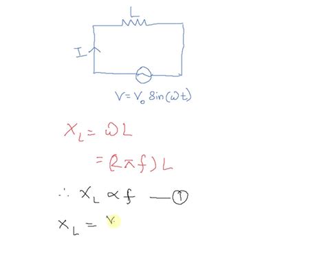 SOLVED How Does Inductive Reactance Depend On The Frequency Of The AC Voltage Source And The