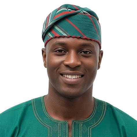 Noel Knitted Yoruba Aso Oke Fila African Mens Traditional Gobi Cap Etsy