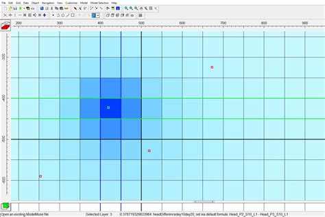 How To Do A Simulated Groundwater Head Difference Map In Modflow And Modelmuse Tutorial