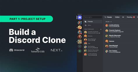 Build A Discord Clone Using Nextjs And Tailwind Project Setup — Part One Khushal Agarwal