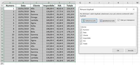 [excel] Elimina Duplicati In Excel Mummu Academy