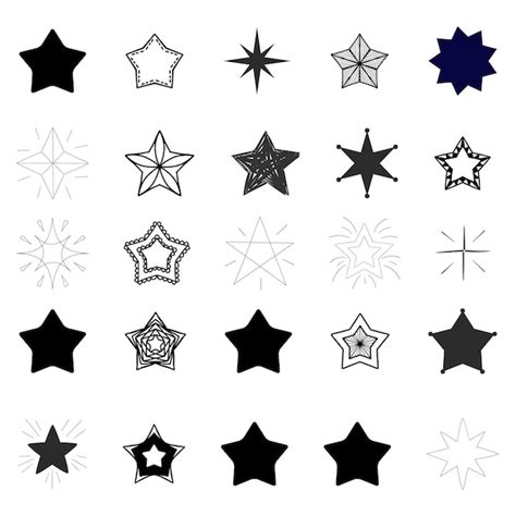 Premium Vector Golden Star From Different Angles Realistic Metallic