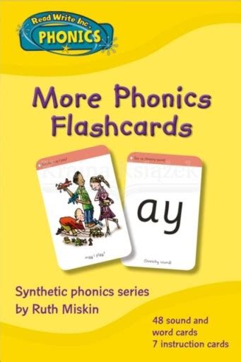 Read Write Inc Phonics More Phonics Flashcards Miskin Ruth
