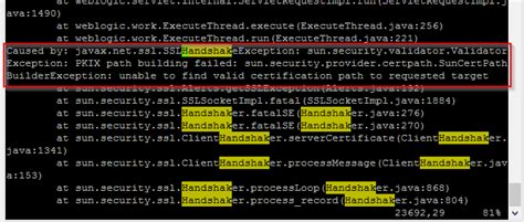 ssl sslhandshakeexception pkix path building failed