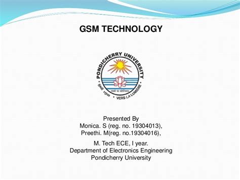 Gsm Ppt
