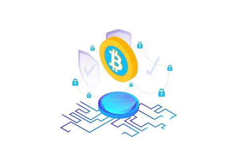 Premium Vector Bitcoin Cryptocurrencies Isometric