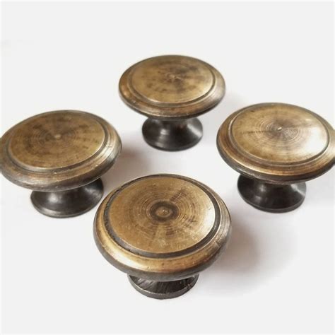 Antique Brass Knobs Etsy