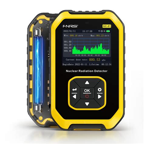 Buy Geiger Counter Nuclear Radiation Detector Radiation Dosimeter With Lcd Display Portable