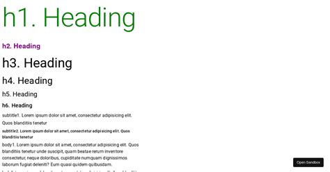 Material Demo Codesandbox
