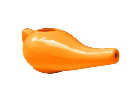 Orange Ceramic Jal Neti Pot At Rs 95 Piece In New Delhi Id 2850563457591