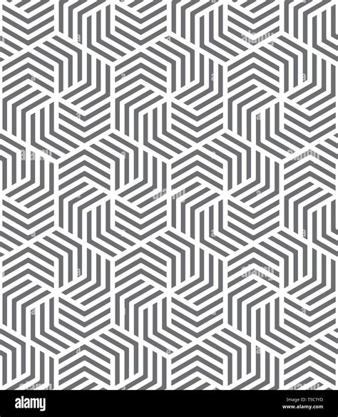 Abstract Hexagonal Seamless Background Pattern Vector Illustration