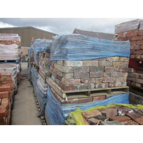 Staffordshire Blue Brindle Bricks Hadley Reclaimed