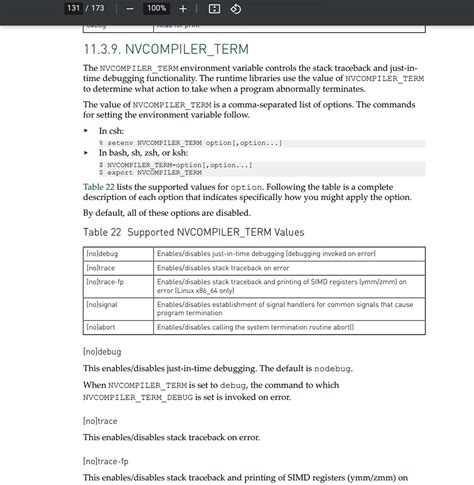 How To Print A Human Readable Backtrace With Nvfortran Fortran