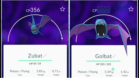 Pokemon Zubat Evolution Chart