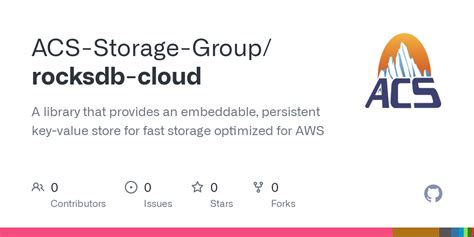 GitHub ACS Storage Group Rocksdb Cloud A Library That Provides An