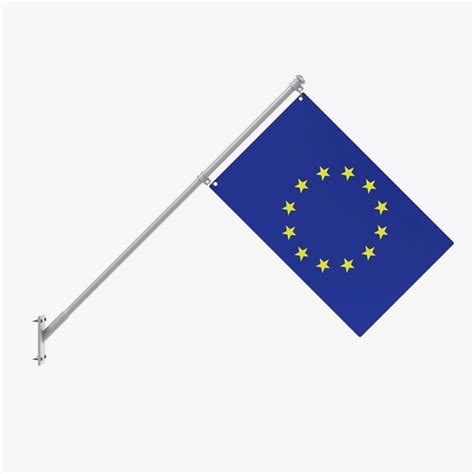Eu 플래그 4 3d 모델 Turbosquid 902970