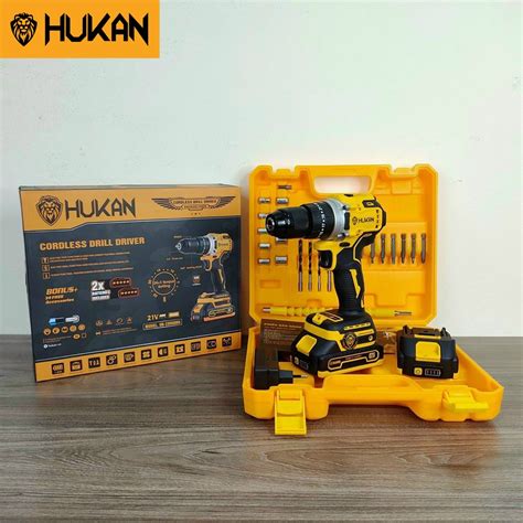 Mua Máy Khoan Pin Hukan Hk Cdr0065 Không Chổi Than Khoan Pin 3 Chức