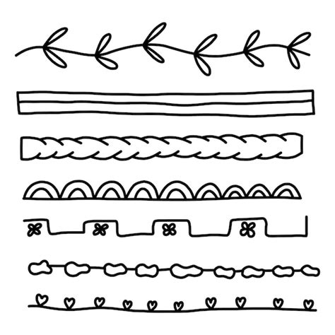 Premium Vector Text Dividers Vector Design Elements